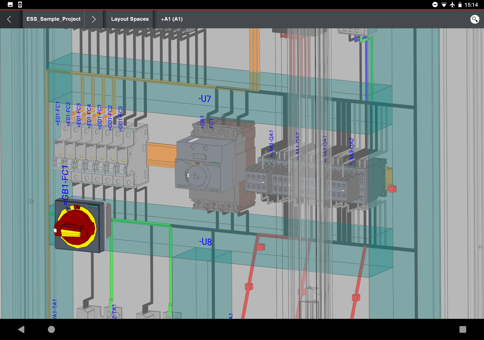 Компоновка шкафа в eplan 92 фото